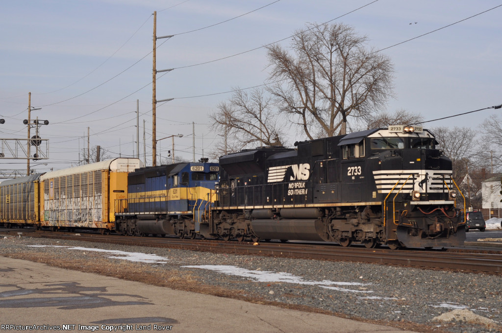 NS 2733 On NS 289 Eastbound